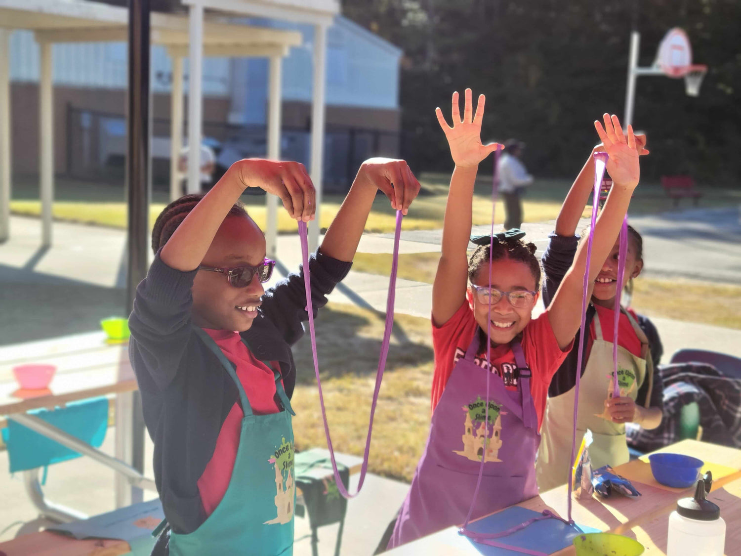 Slime Birthday Party Atlanta - Once Upon A Slime - Confetti Jar