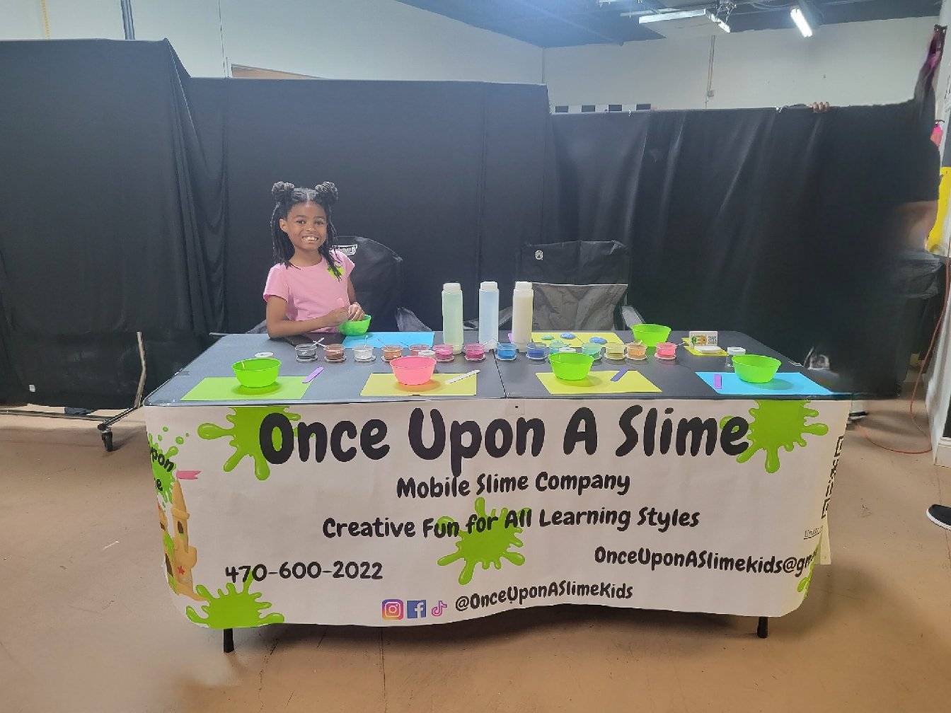 Slime Birthday Party Atlanta - Once Upon A Slime - Confetti Jar